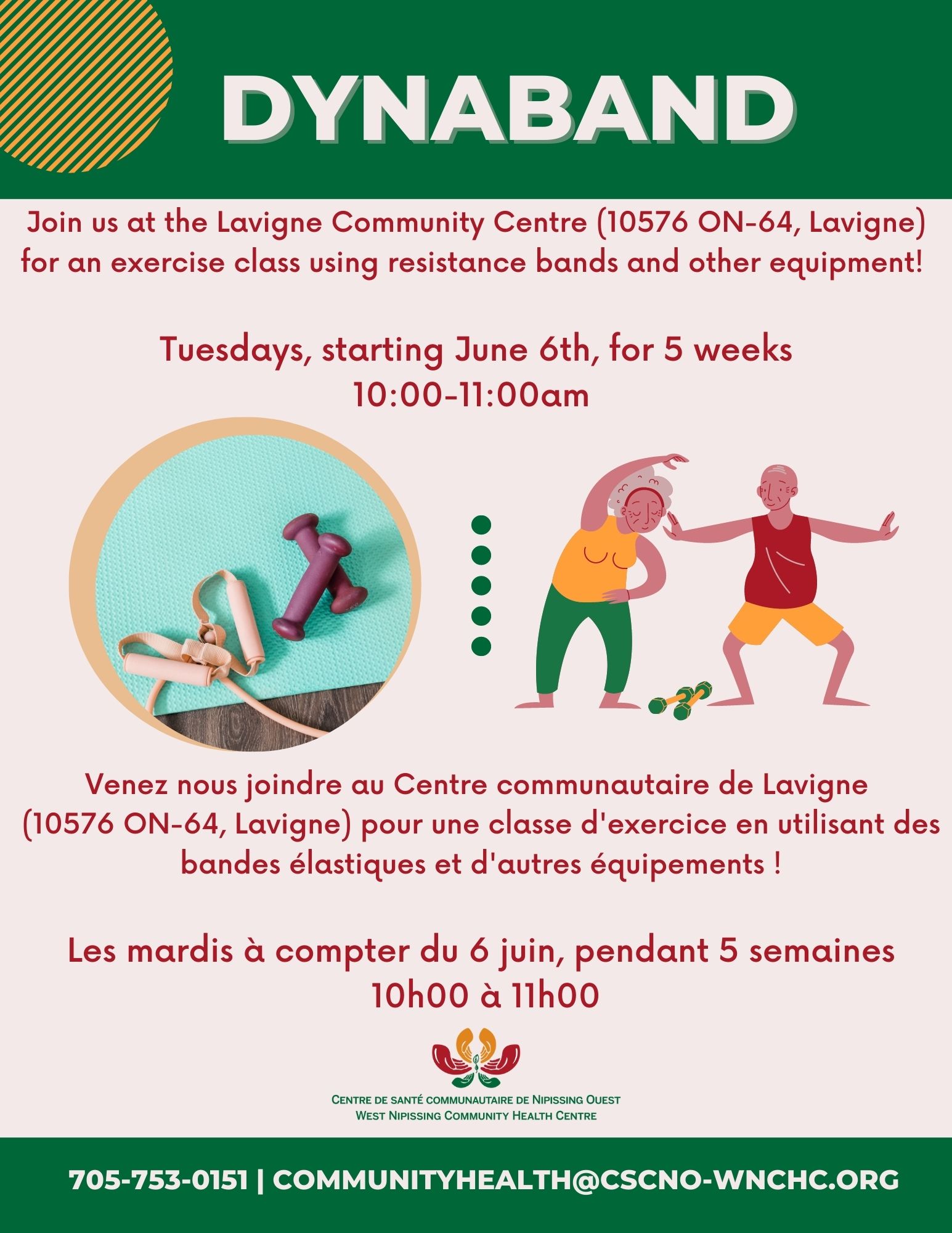 Dynaband - Centre de santé communautaire de Nipissing Ouest - West ...