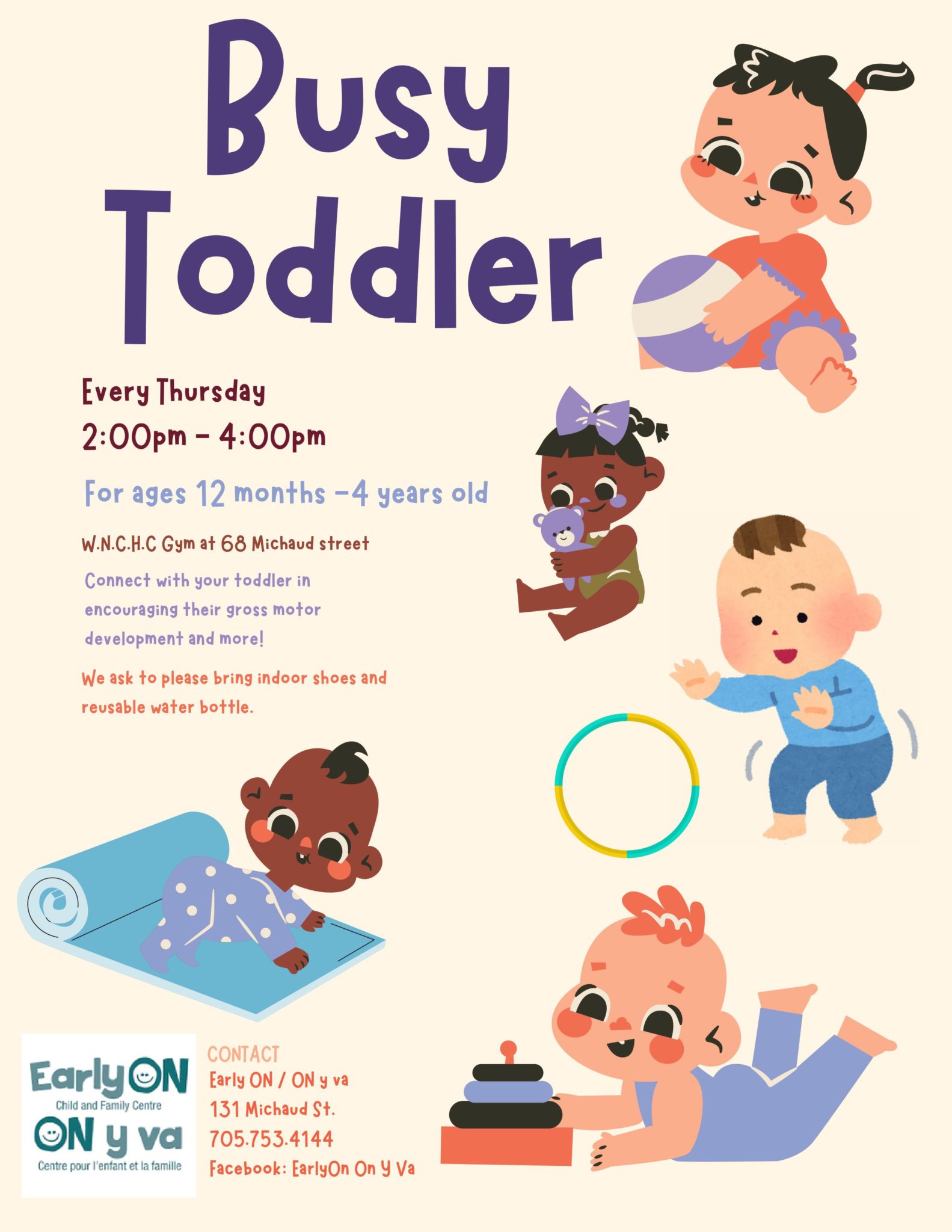Early-ON: Busy Toddlers - Centre de santé communautaire de Nipissing ...